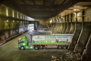 LondonEnergy's new Volvo FM Electric helps turn waste into renewable power